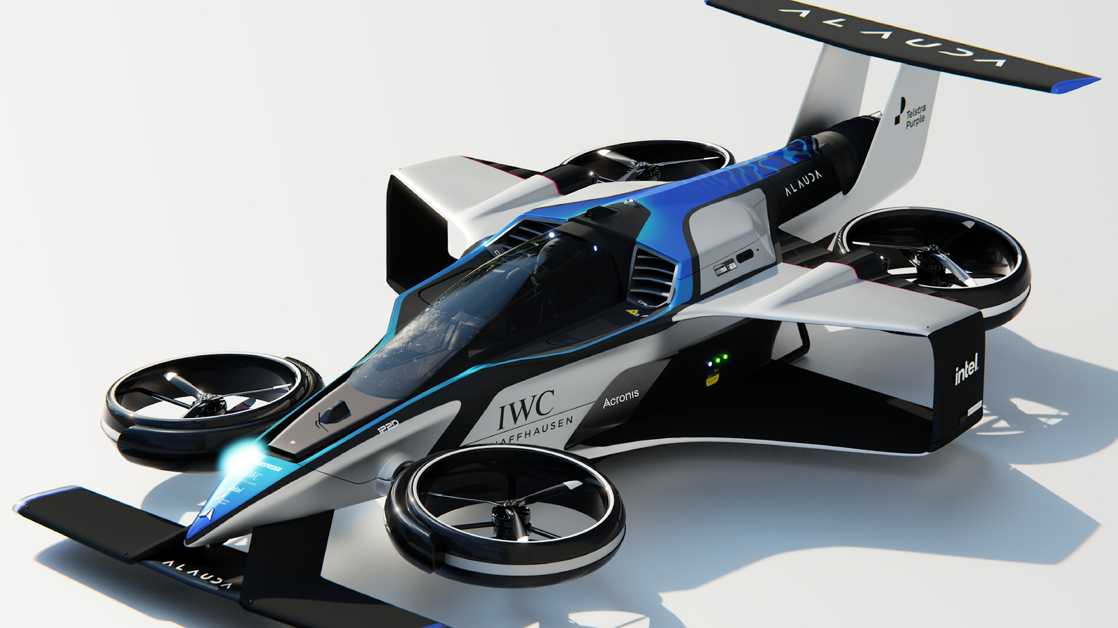 220-MPH Flying Race Car Looks Like An F1 Car For The Skies