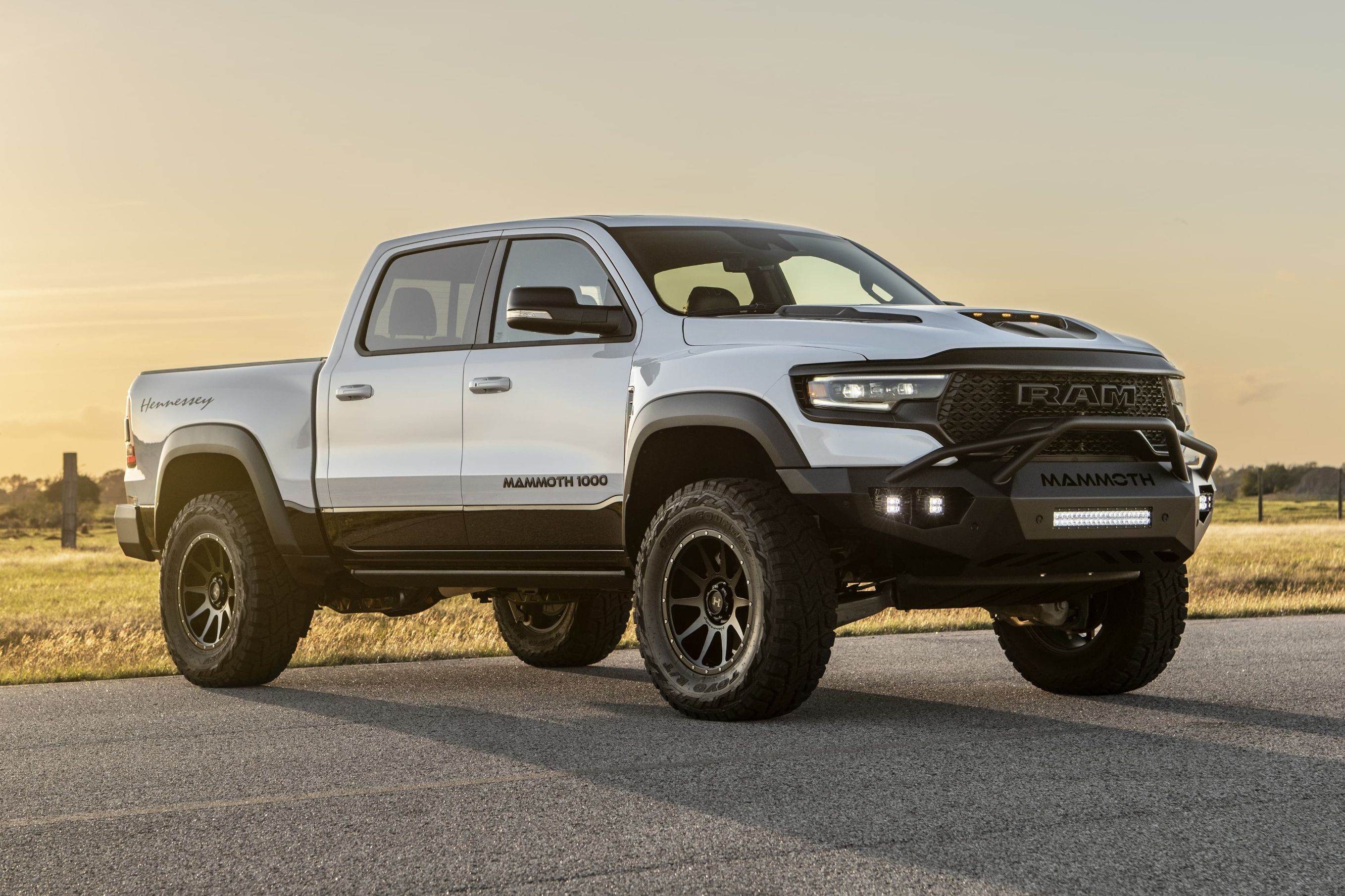 Hennessey's Mammoth 1000 TRX Pickup Truck Gets New Carbon Edition Package