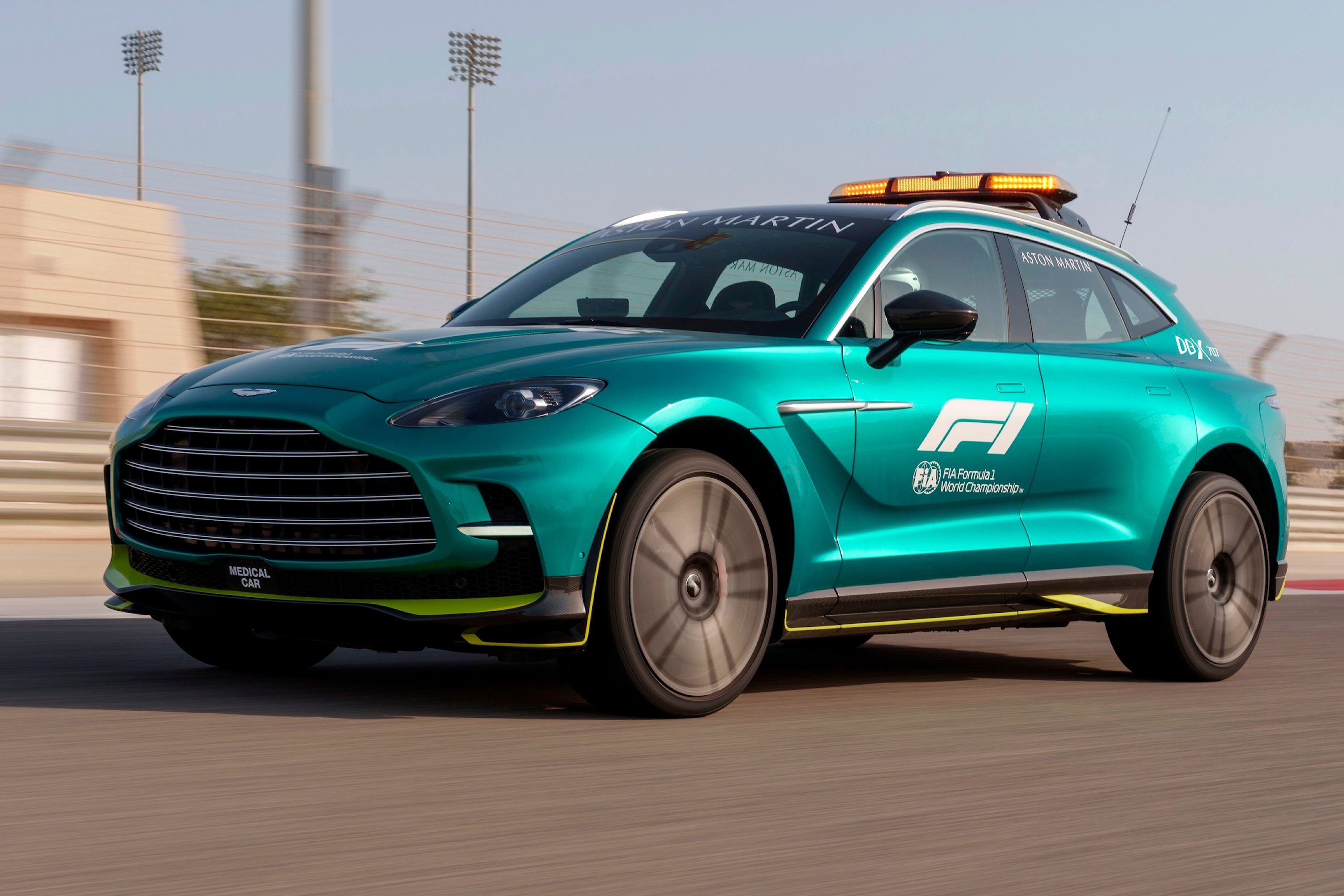 Aston Martin DBX707 Is Formula 1's New Medical Car