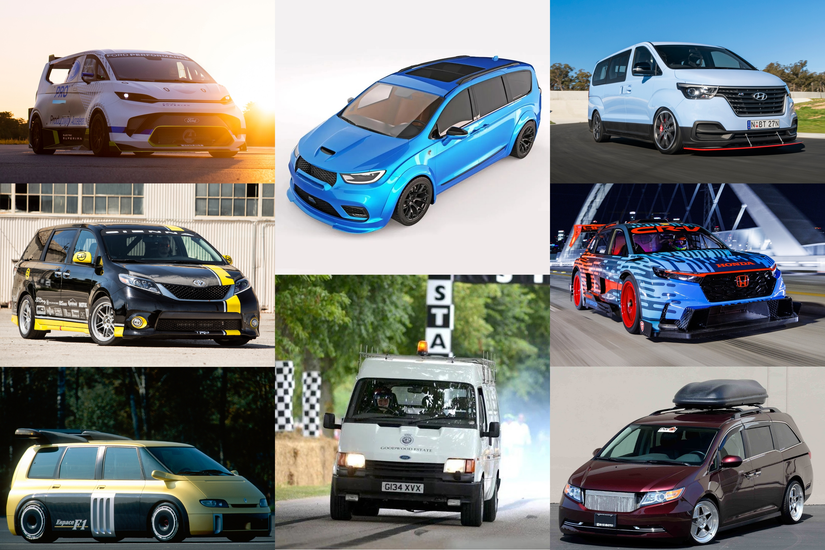 minivan with most features