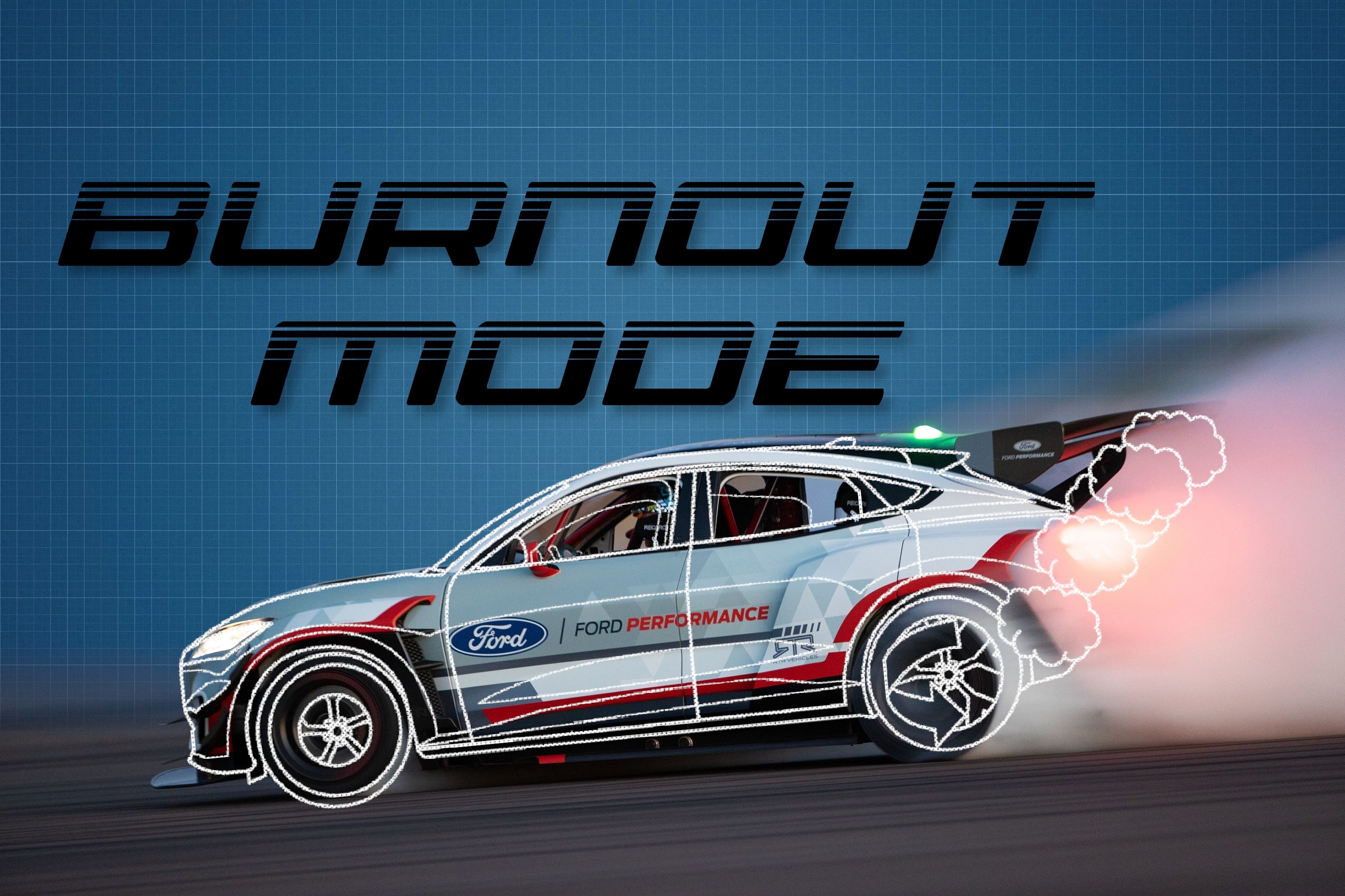 Burnout Mode Coming To Ford's Electric Cars