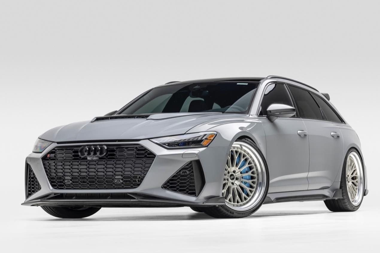 Audi RS6 Wagon Looks Menacing Wearing More Than $20,000 Worth Of Carbon ...