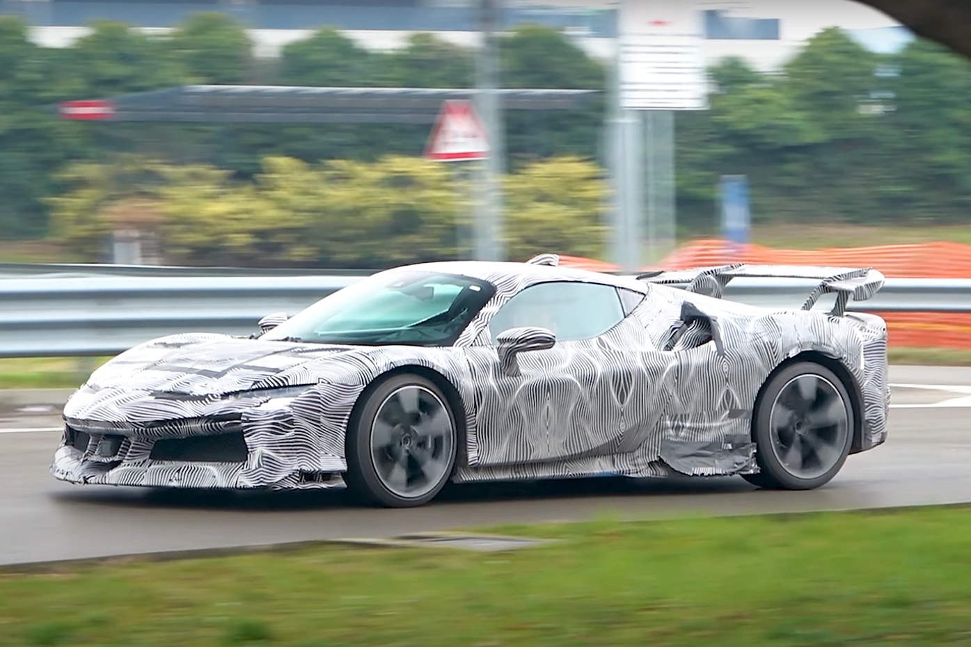 Ferrari SF90 Versione Speciale Shows Off Production Bodywork Under ...