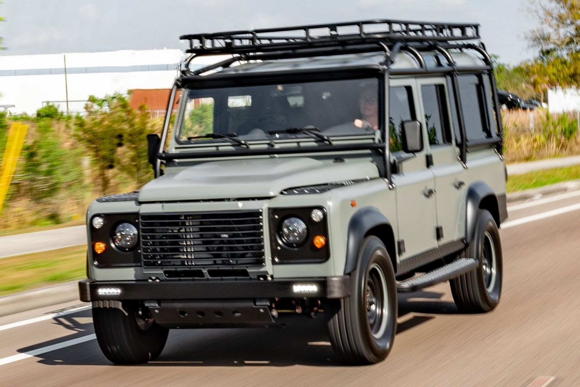 Tesla Powered Land Rover Defender Is A 450 HP Surprise