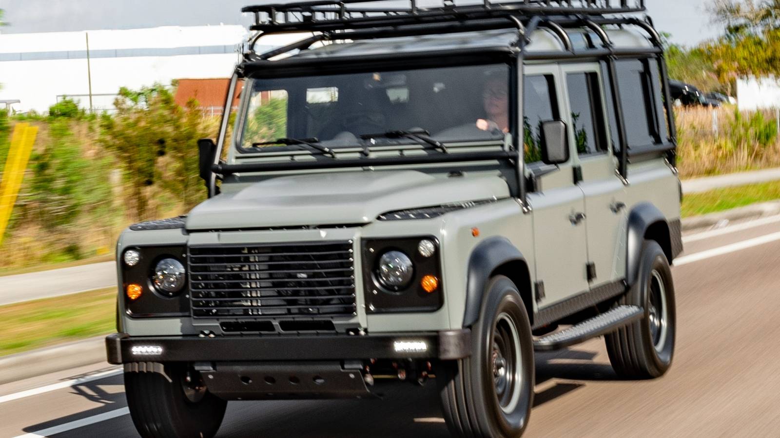 Tesla-Powered Land Rover Defender Is A 450-HP Surprise