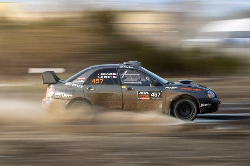 Watch: Ferrari-Powered Subaru WRX STI Attacks Rally Track