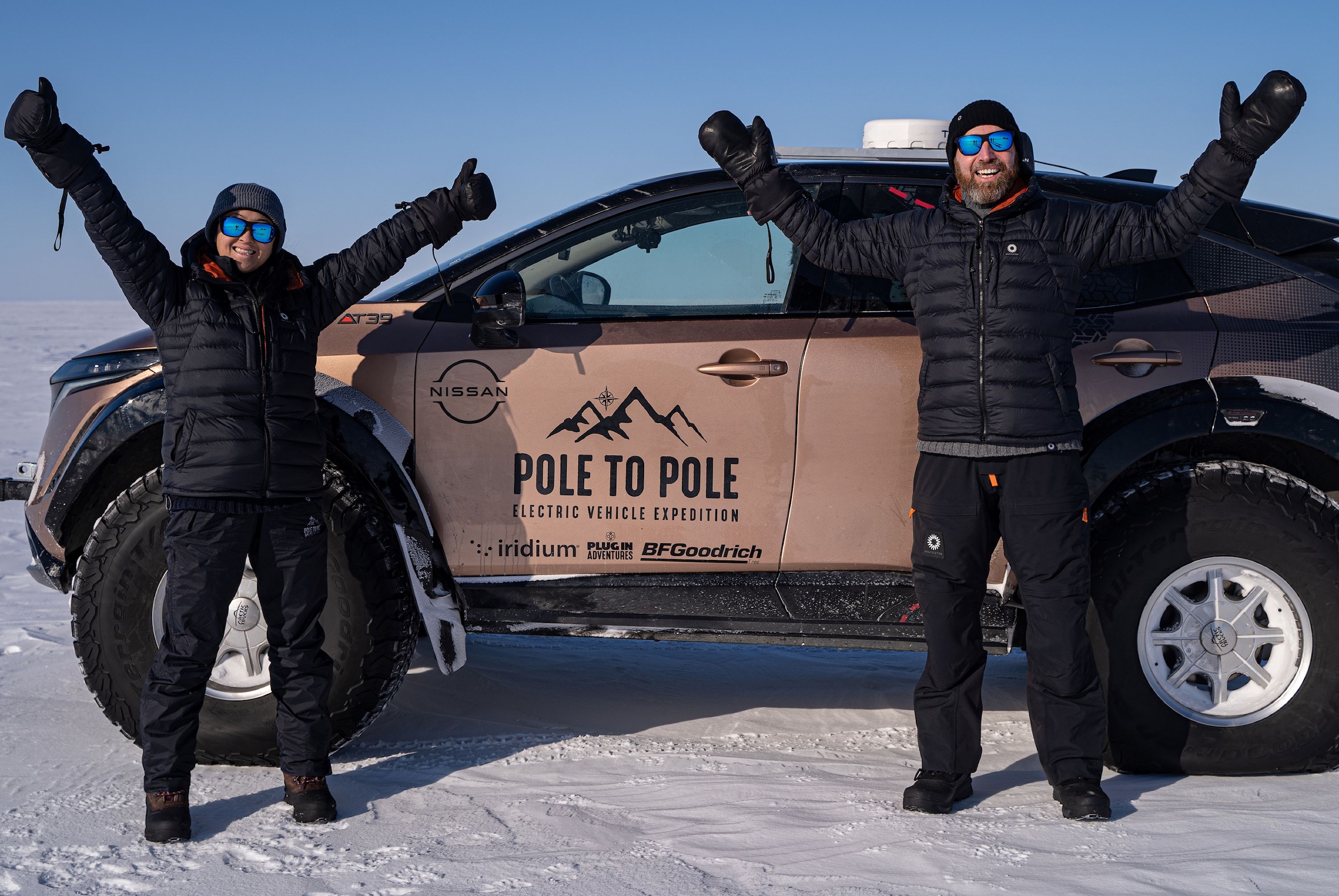 Nissan Ariya EV Departs North Pole For Antarctica