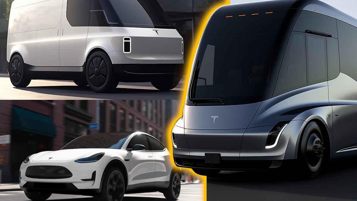 Specs For $25k Tesla, Tesla Van, And Tesla Bus Confirmed