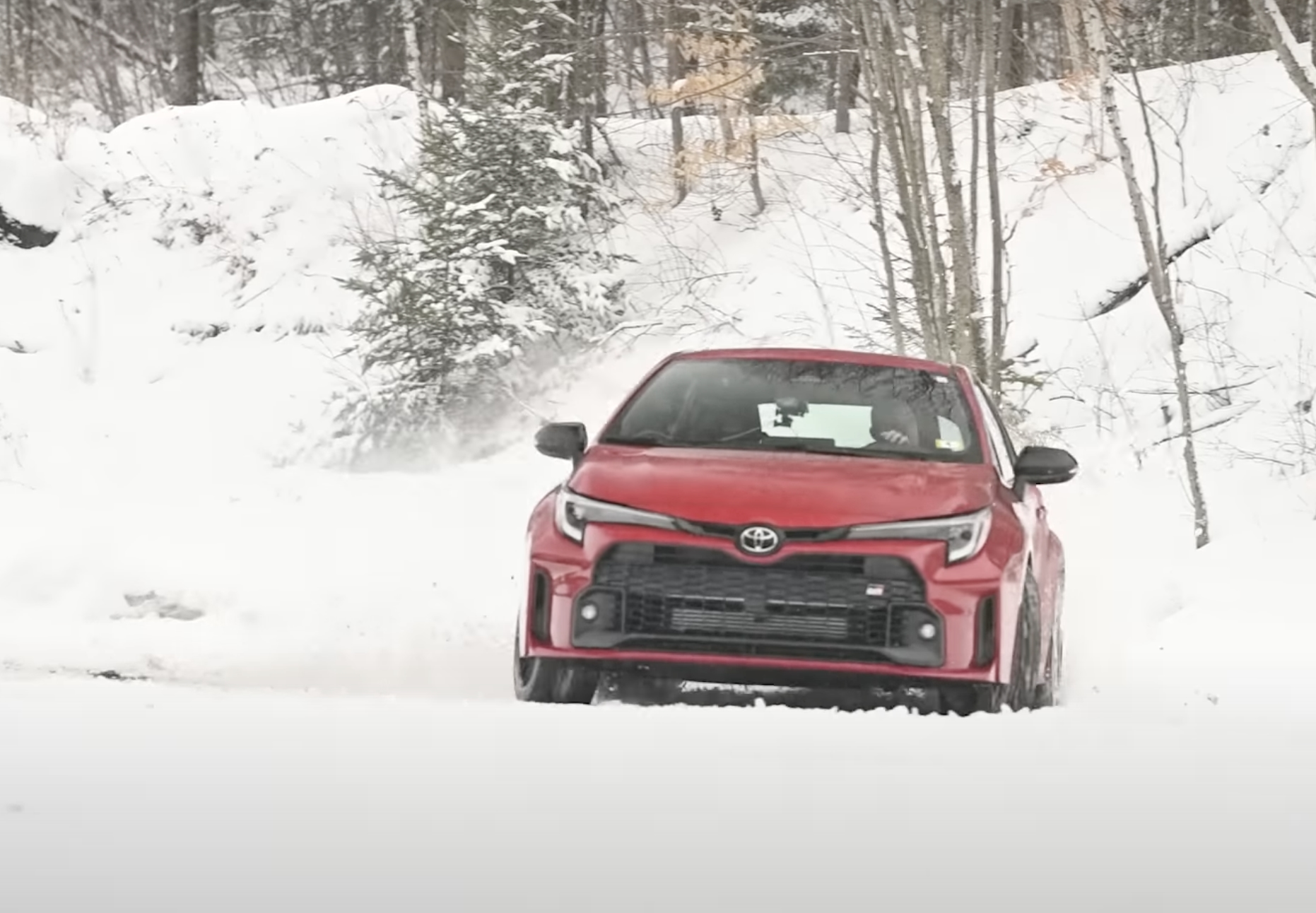 Can You Rally The Toyota GR Corolla In The Snow?