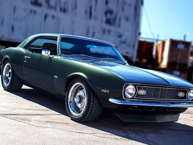 Leno Drives Tim Allen's '68 Camaro 427 COPO
