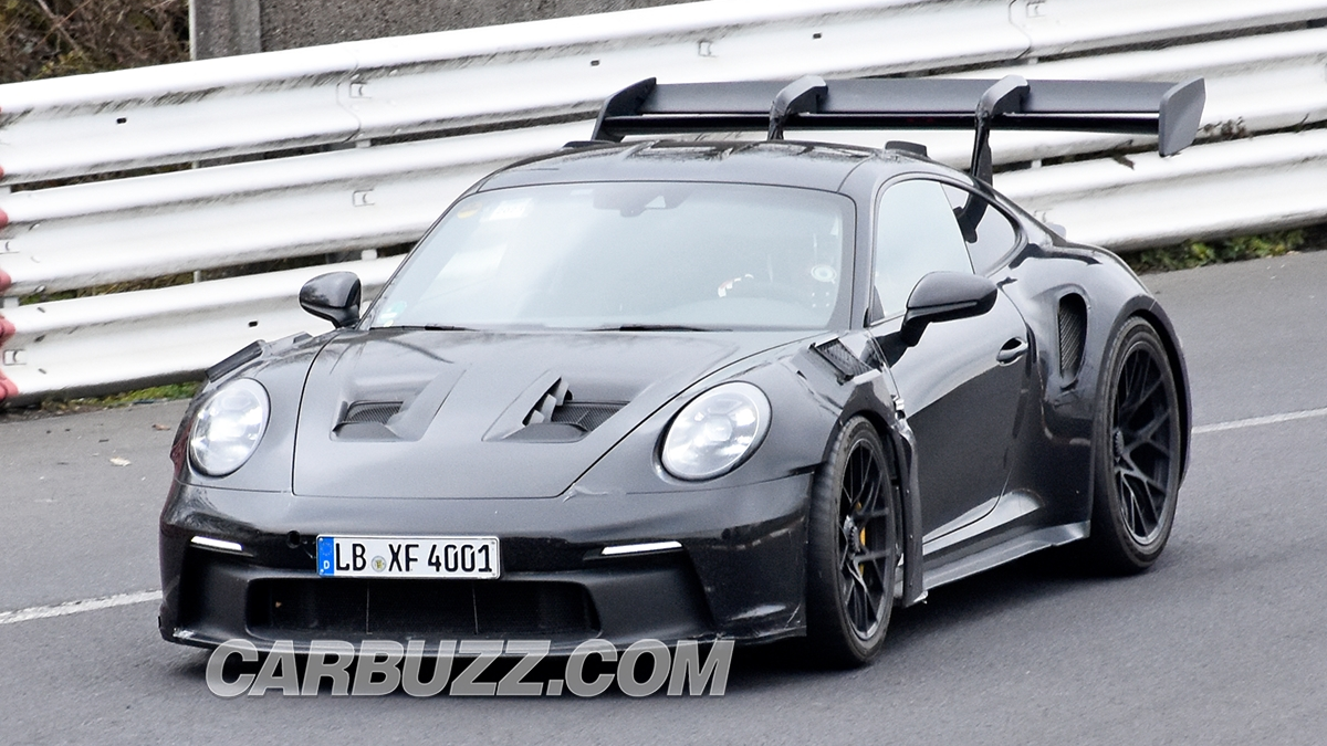 992 Porsche 911 GT2 RS Spied For The Very First Time