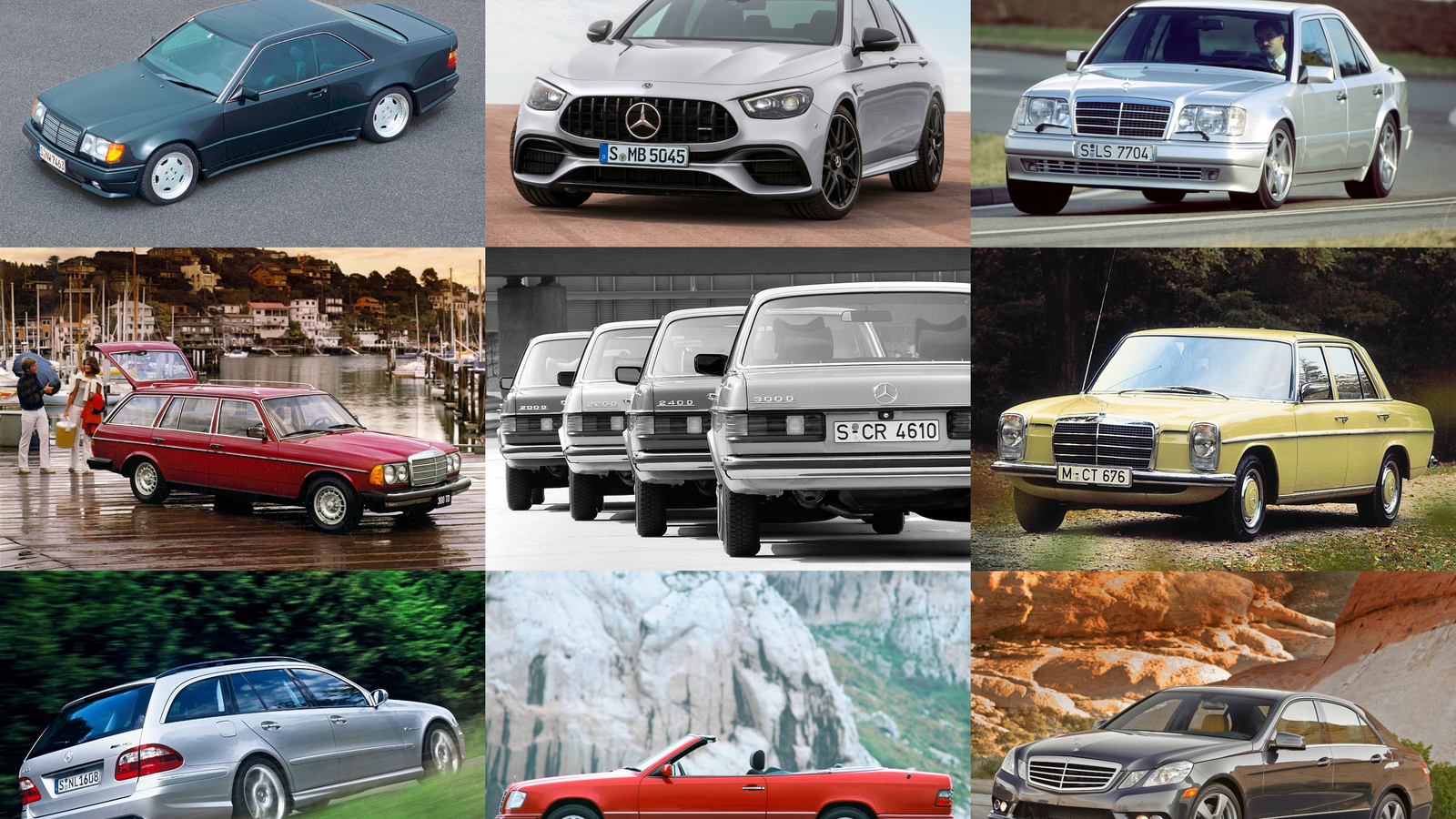 History Of The Mercedes E-Class Told In 10 Iconic Models