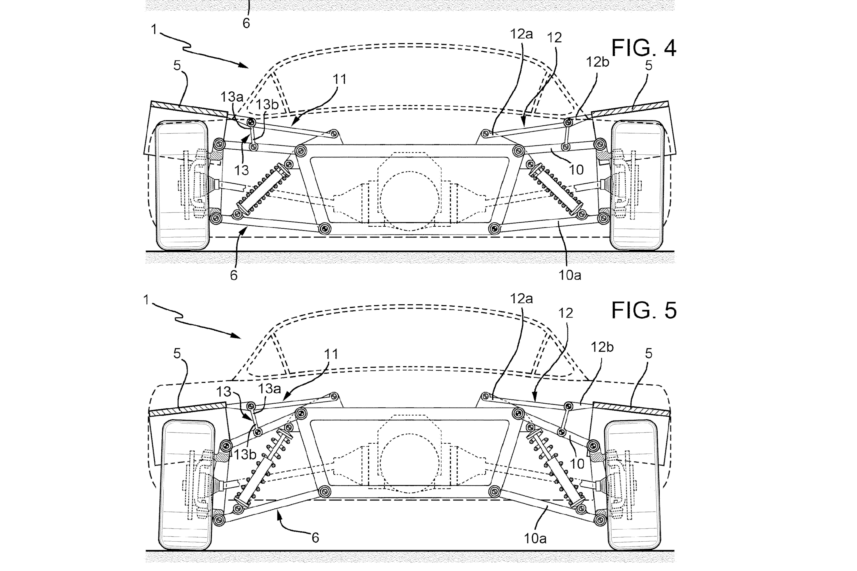 Ferrari Develops Bodywork That Moves With Suspension
