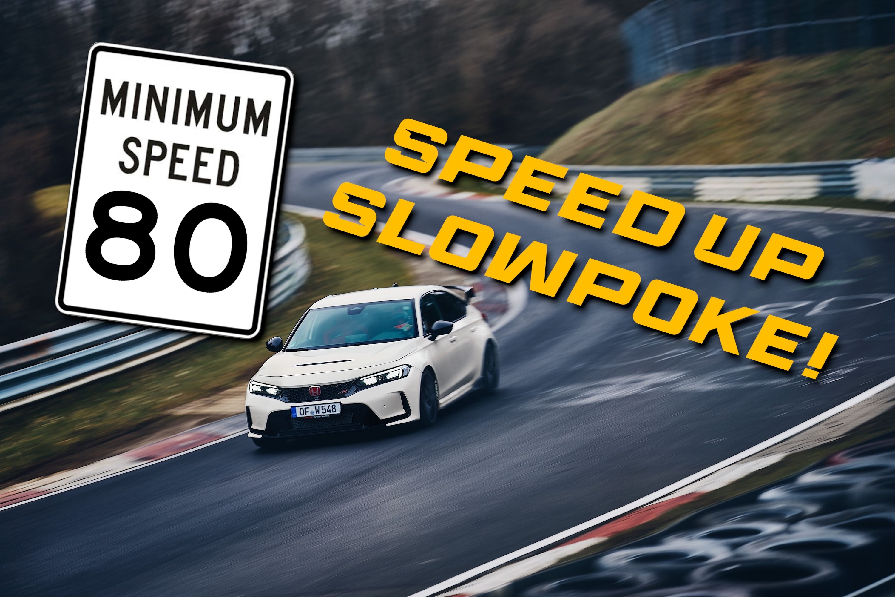 Nurburgring Bans Cars Slower Than 81 MPH