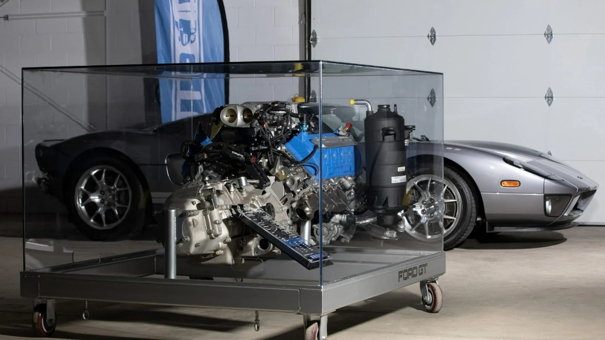 Ford GT V8 Engine And Transaxle Sell For As Much As New Corvette Z06