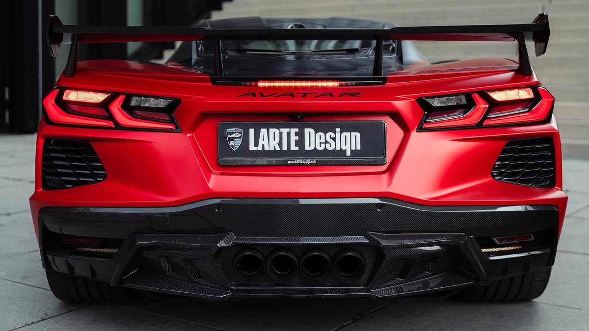 Chevy Corvette Stingray Gets A Touch Of Z06 Thanks To Larte Design