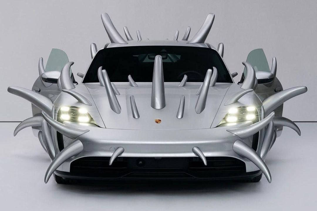 Porsche Taycan "Assassin" Art Car Blends Insects With EVs