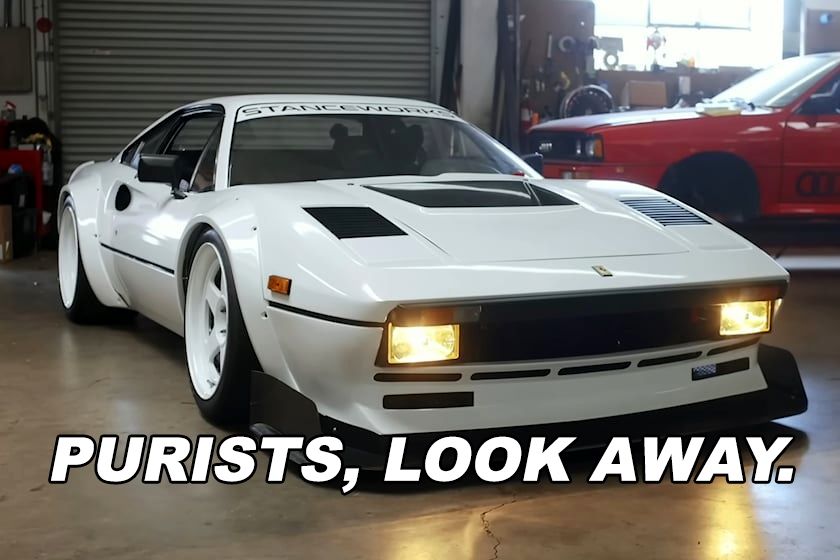 Crazy Ferrari 308 GTB Has 1,000-HP Honda Engine