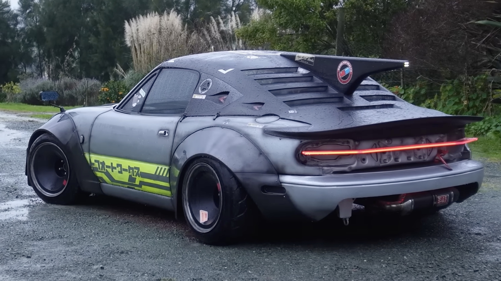 Cyberpunk Mazda Miata Looks Ready For A Dystopian Future
