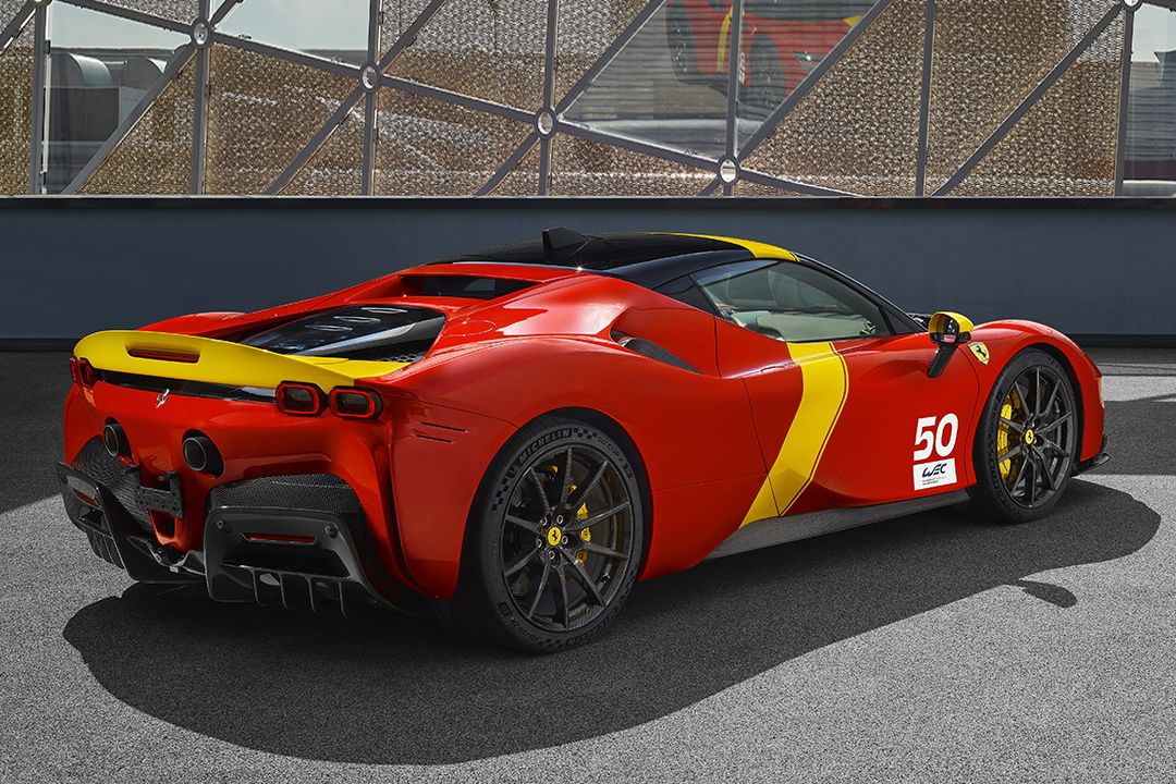 Ferrari SF90 With Le Mans Livery Pays Tribute To Victorious 499P Race Car
