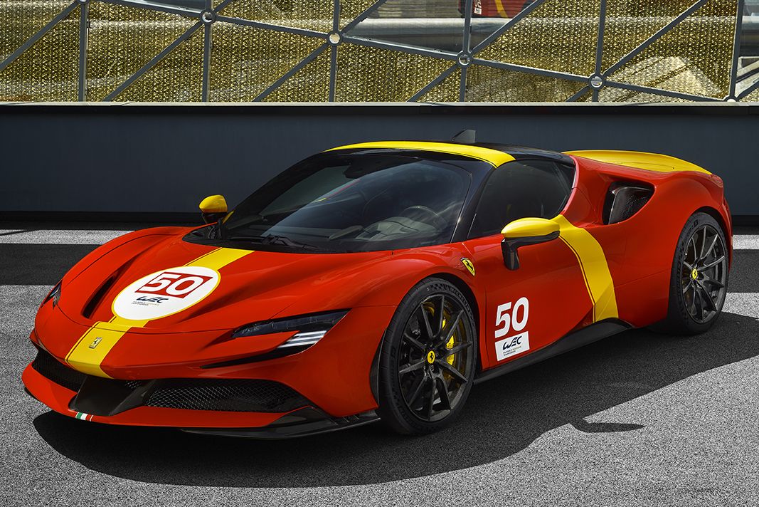 Ferrari SF90 With Le Mans Livery Pays Tribute To Victorious 499P Race Car