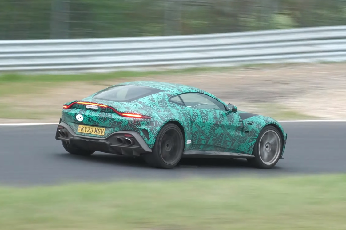 Watch The New Aston Martin Vantage Lay Down Some Hot Laps At The ...