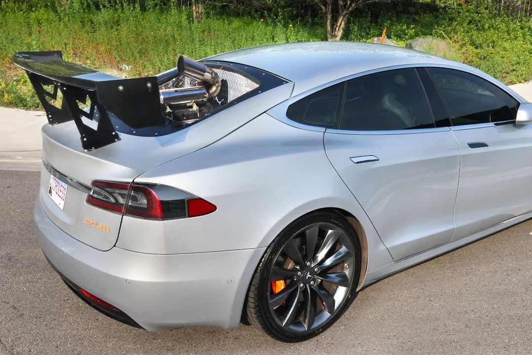 Tesla Model S With Turbo Diesel Range Extender Is One Way To Solve Range Anxiety