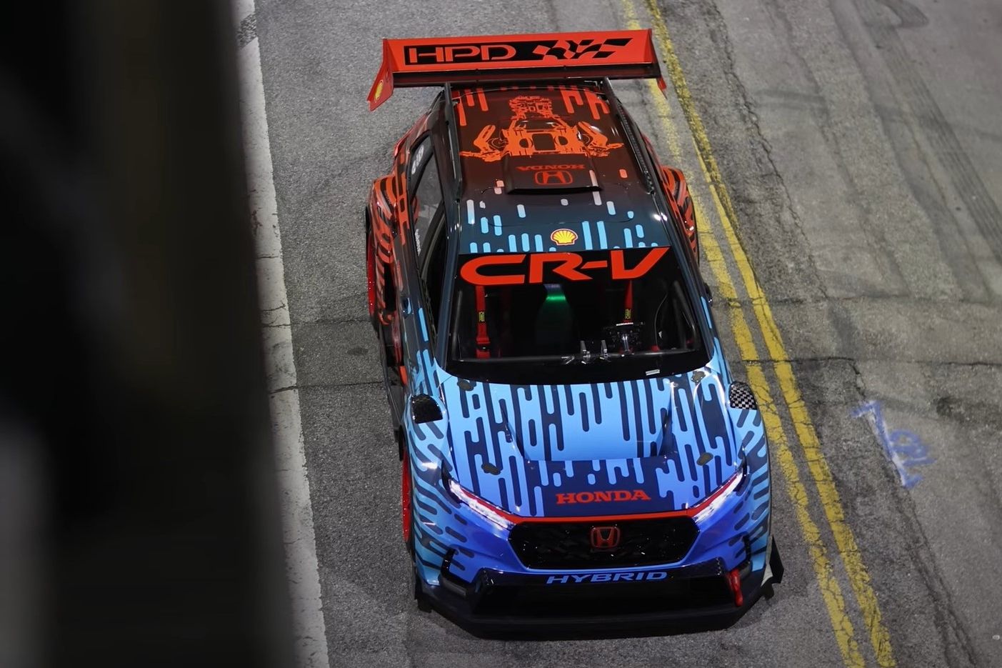 How The Monster Honda CR-V Racer With IndyCar Engine Was Willed Into ...