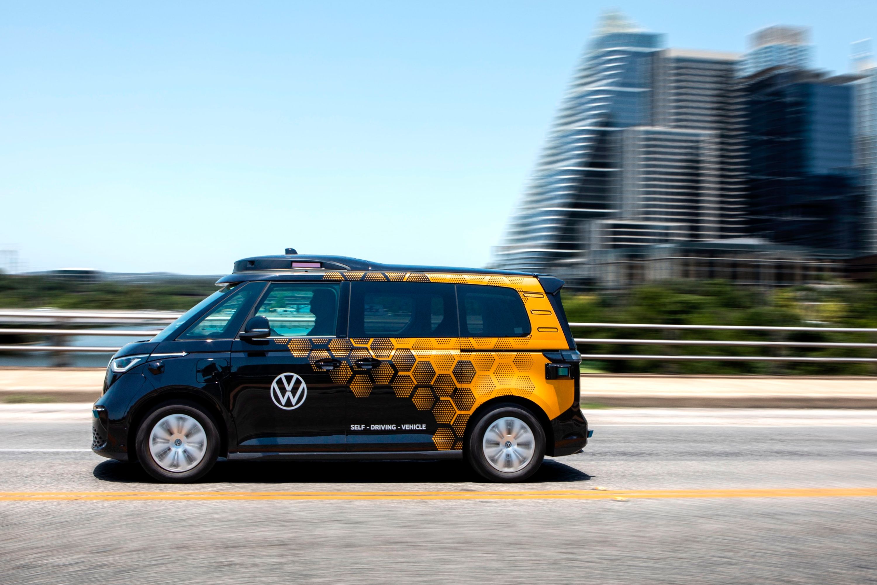 Self-Driving VW ID. Buzz Will Start Testing In The US