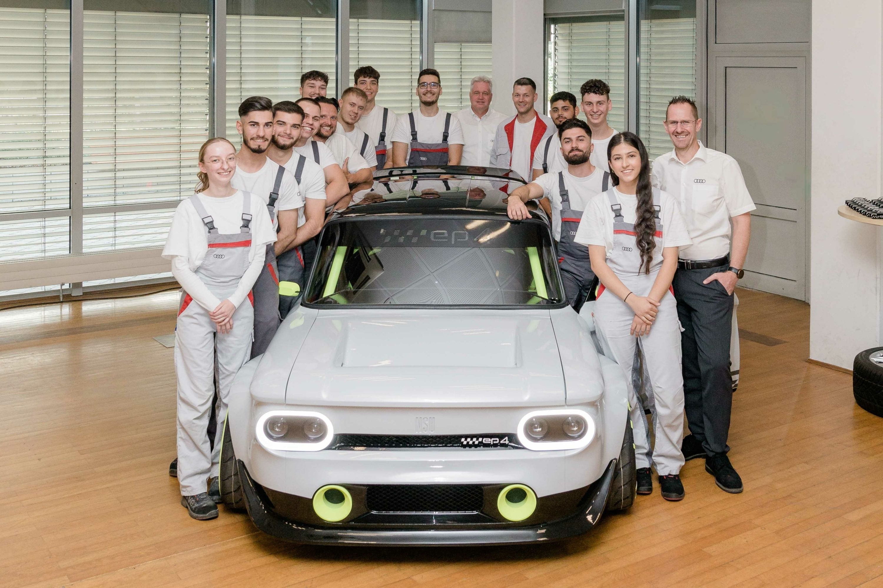 Audi EP4 Is A Retrolicious Restomod Built By Audi Trainees