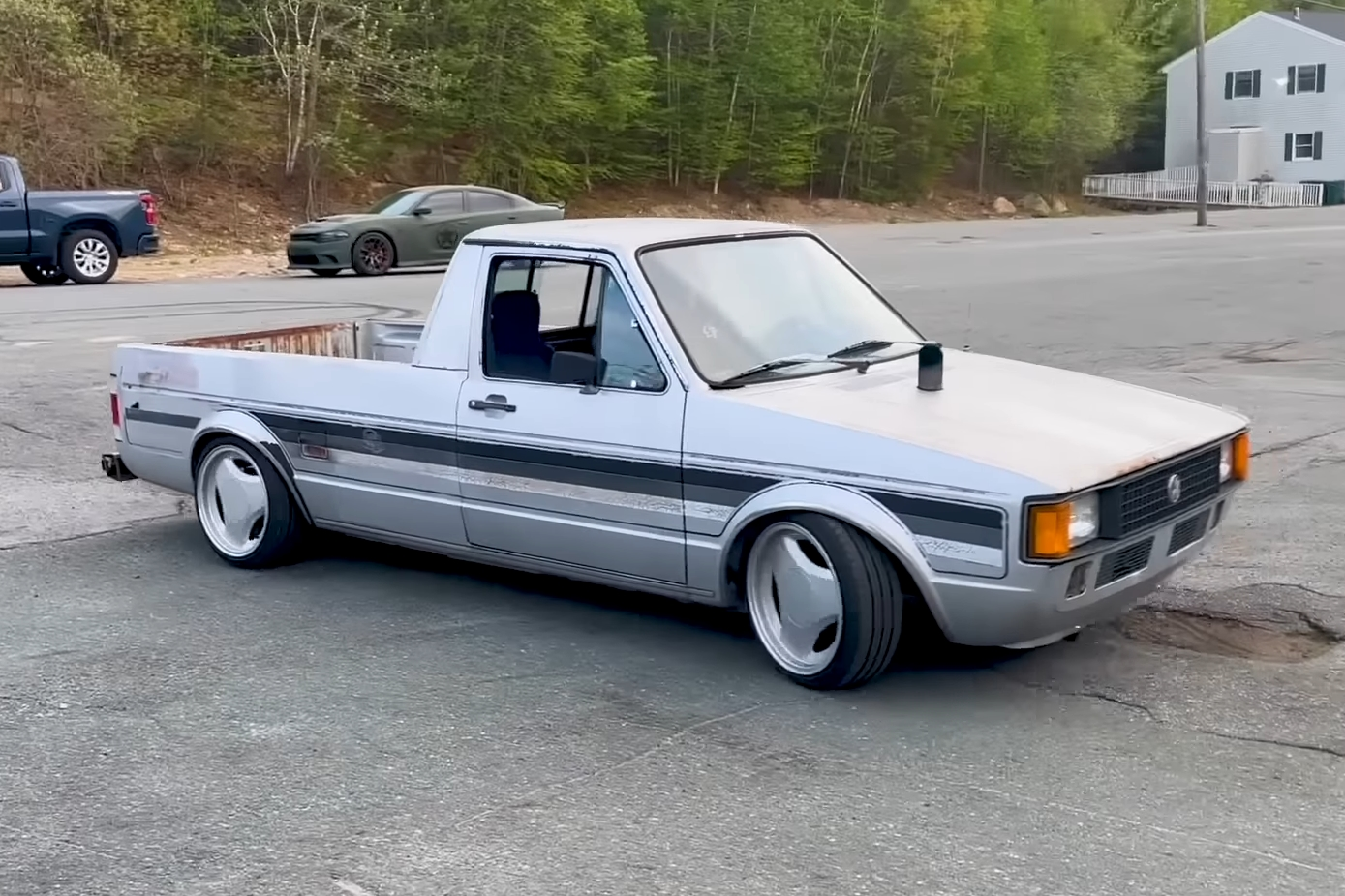 Volkswagen Rabbit Pickup Getting Mid-Mounted Turbo Hayabusa Engine