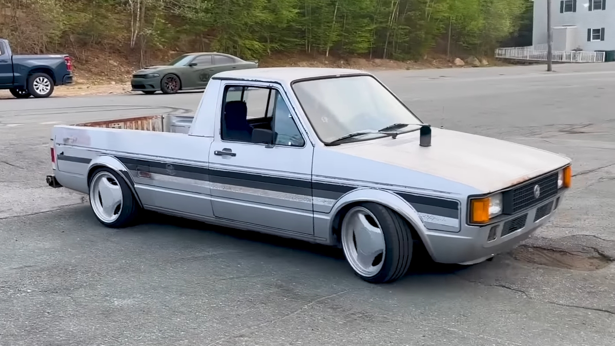 Volkswagen Rabbit Pickup Getting Mid-Mounted Turbo Hayabusa Engine