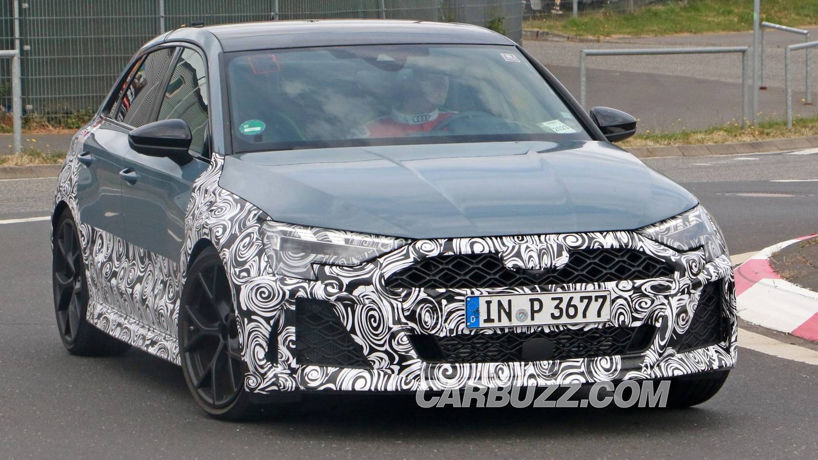 Audi RS3 Facelift Spotted Hiding Heavy Aesthetic Updates