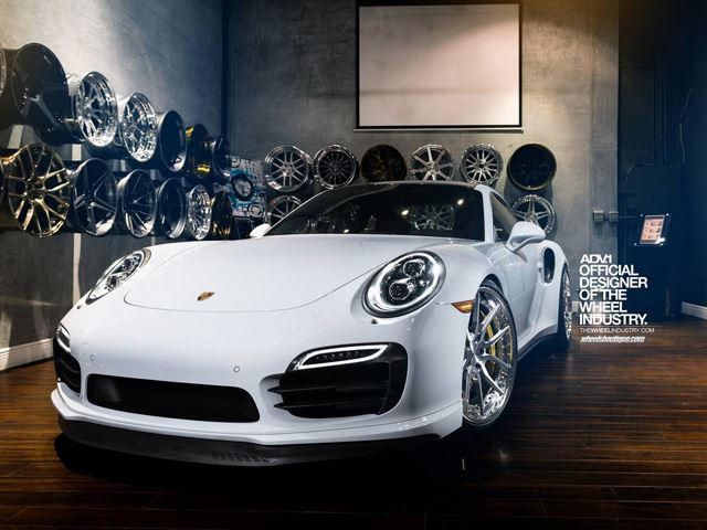 Porsche 911 Turbo S on ADV.1 Alloys is as Clean as they Come