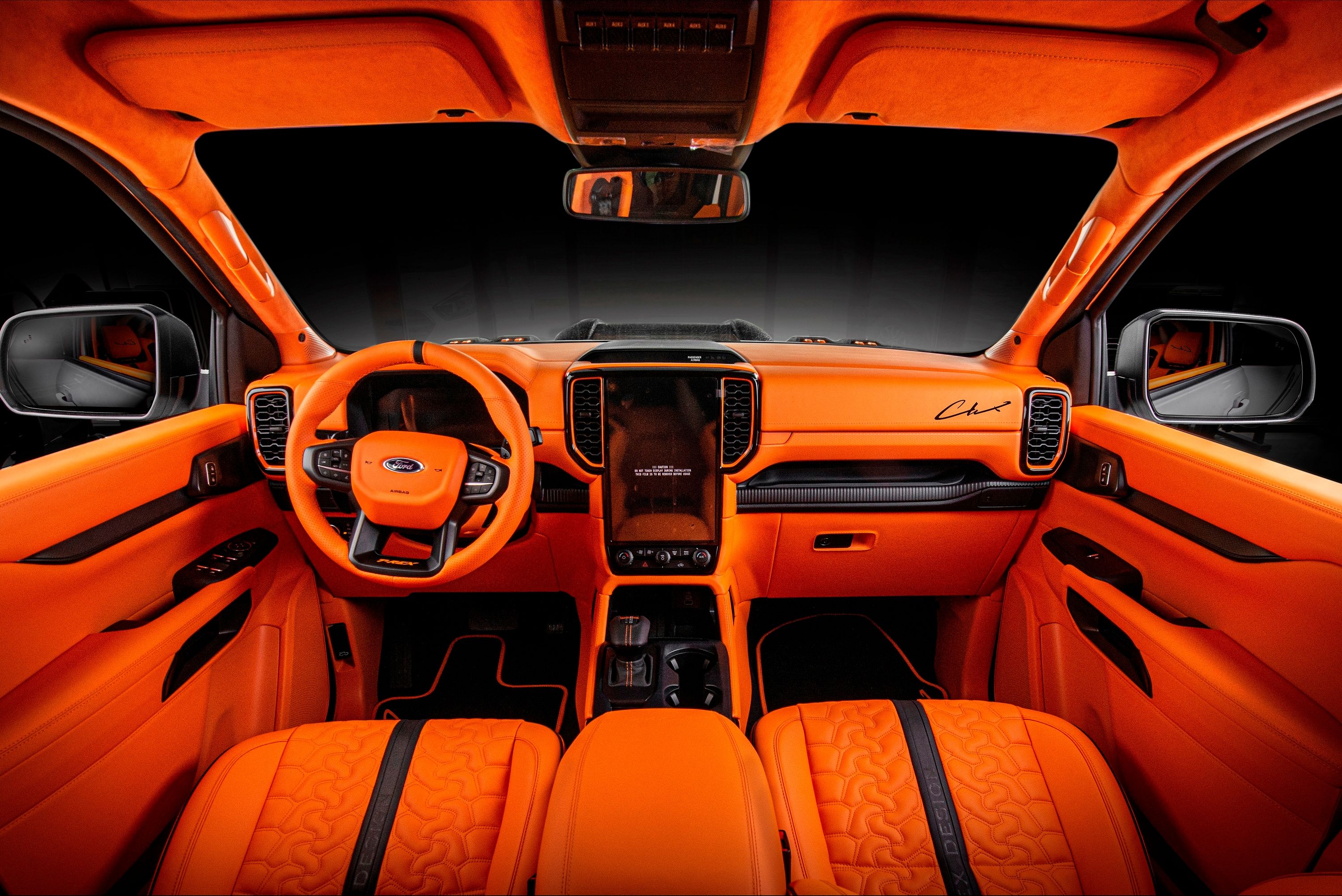 Custom Ford Raptor Interior