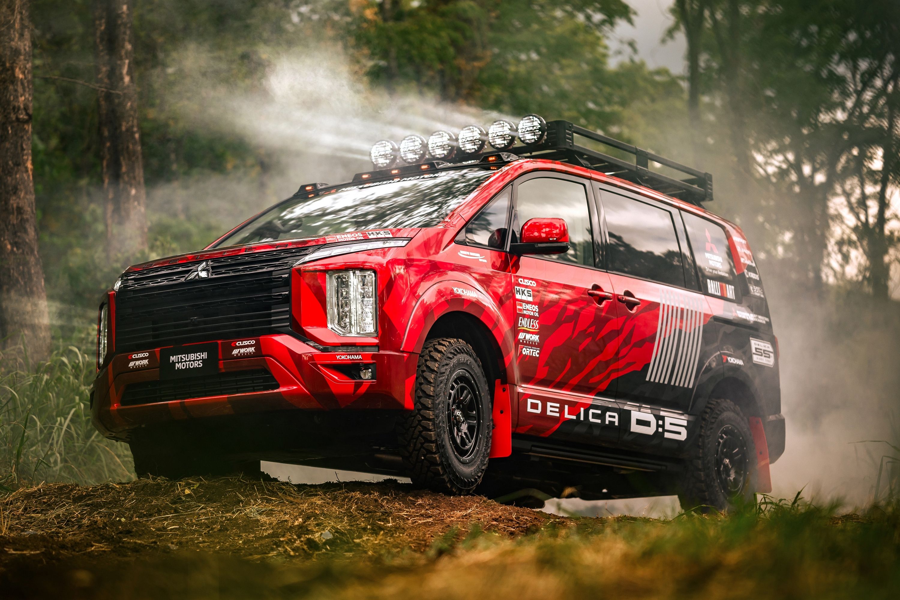 Mitsubishi Delica Ralliart AXCR Support Car Is As Cool As The Actual ...