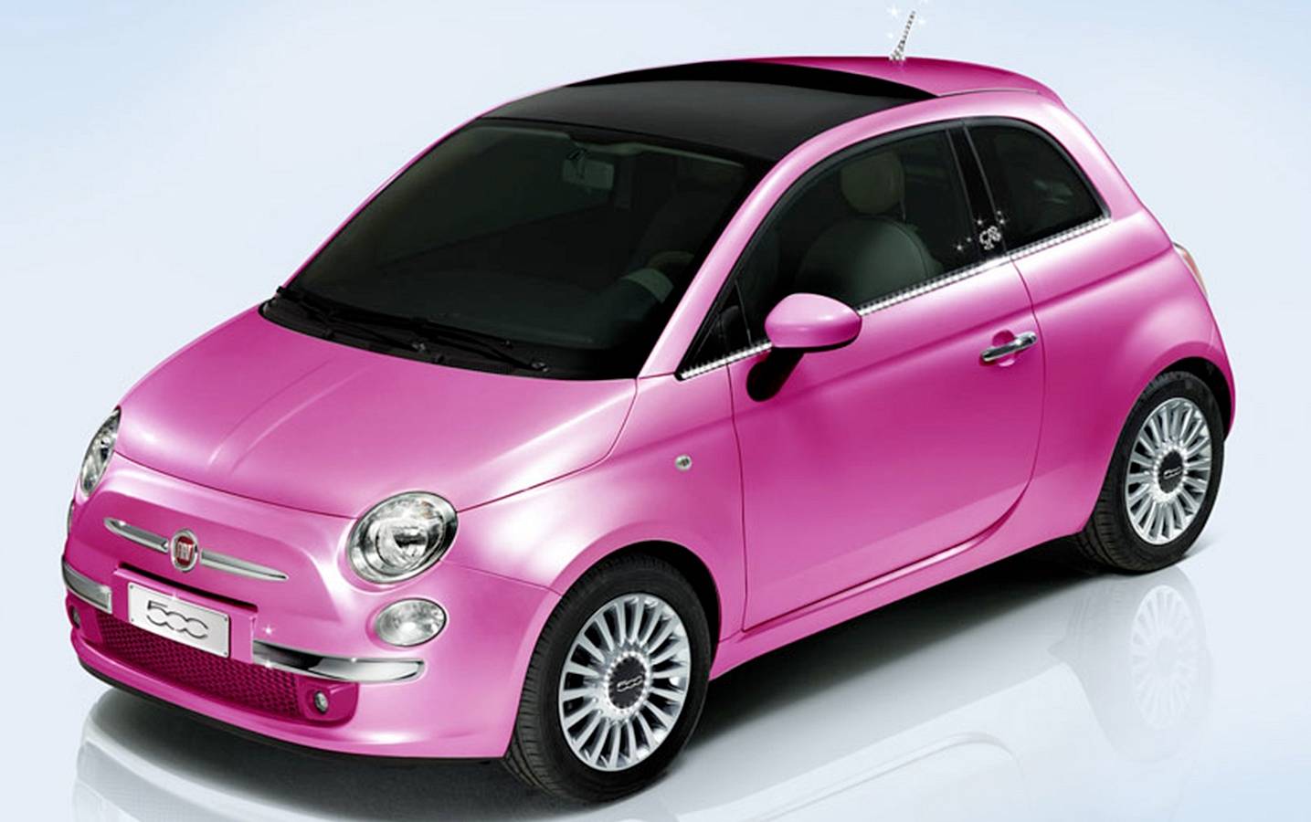 Shocking Pink Fiat 500 Was A Barbie Homage Before 'Barbenheimer' Was A ...