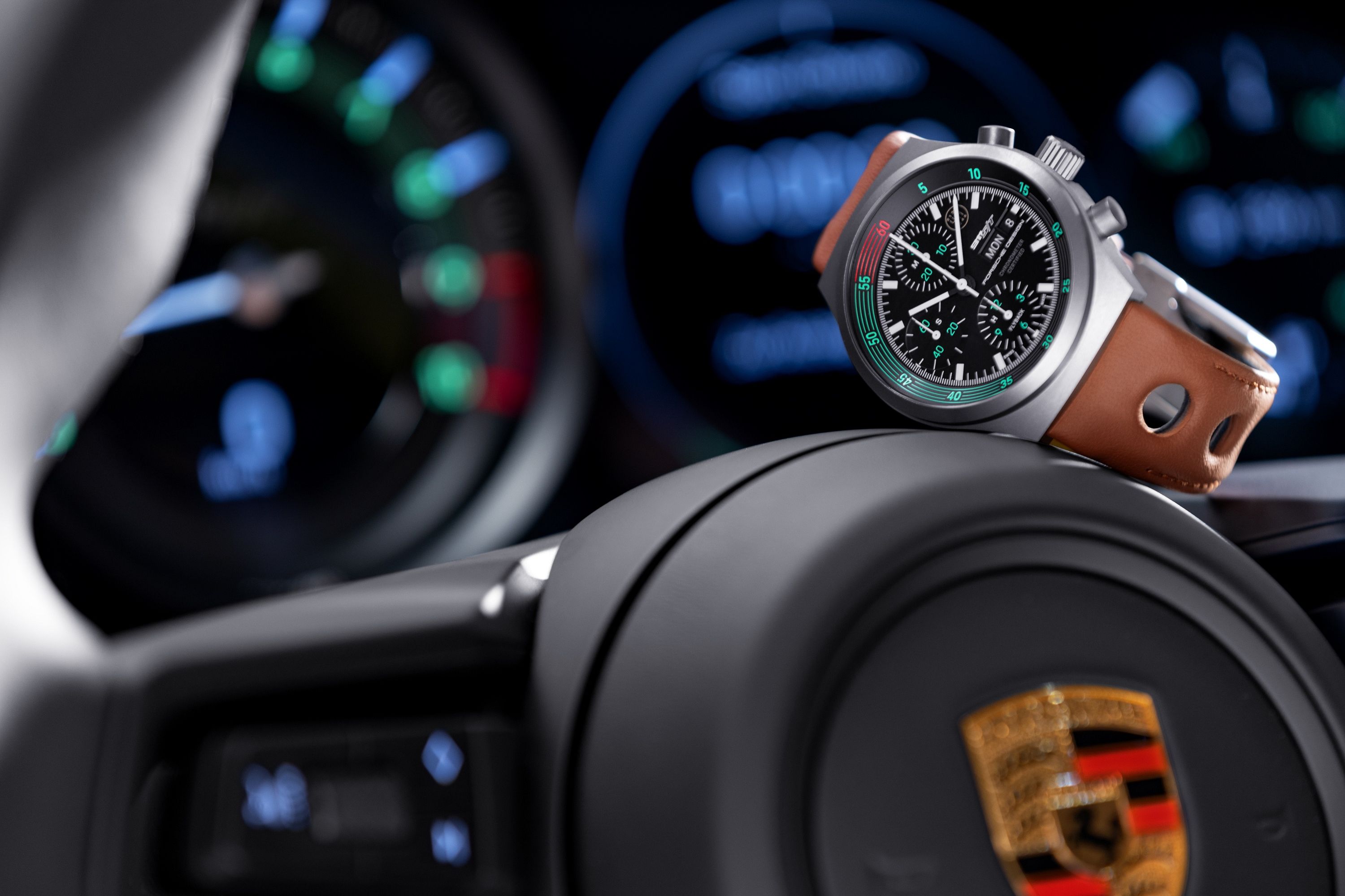 Porsche 911 S/T Inspires A $13,500 Titanium Timepiece