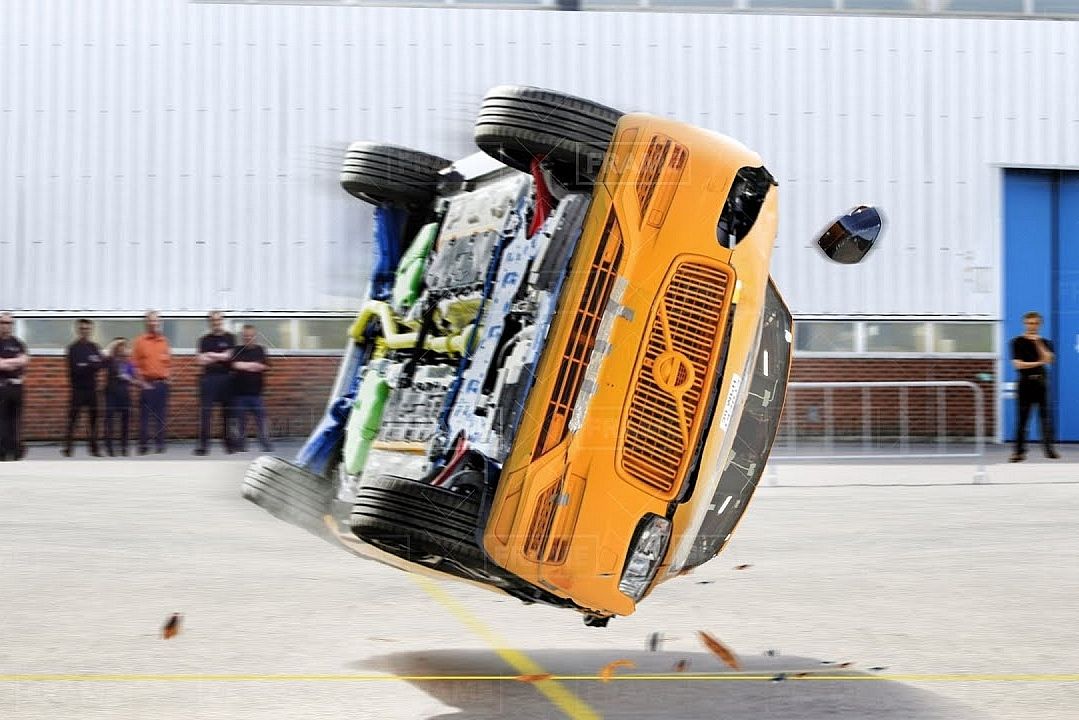 WATCH: Volvo XC90 Rolls Over For Extreme Crash Tests In The Name Of Safety