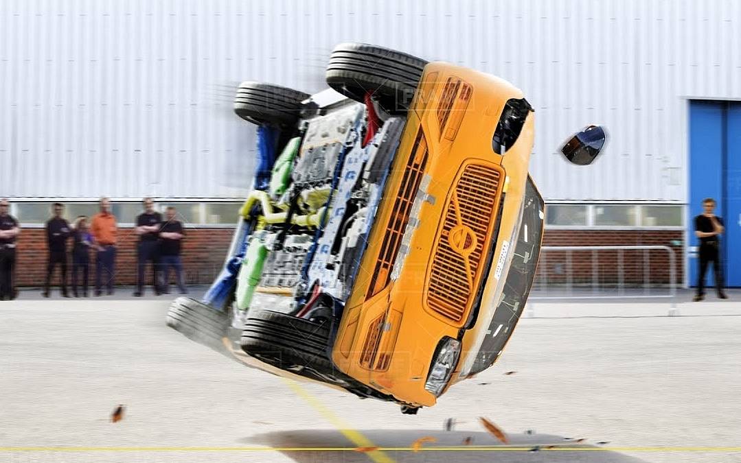 WATCH: Volvo XC90 Rolls Over For Extreme Crash Tests In The Name Of Safety