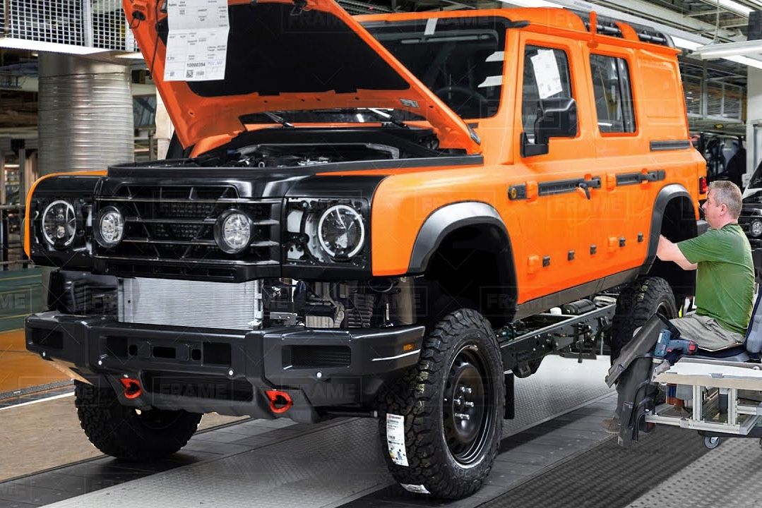 Watch How The Rugged Ineos Grenadier Offroader Is Built