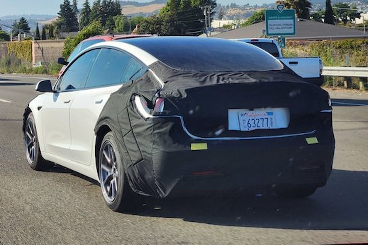 Facelifted Tesla Model 3 Reportedly Already In Production