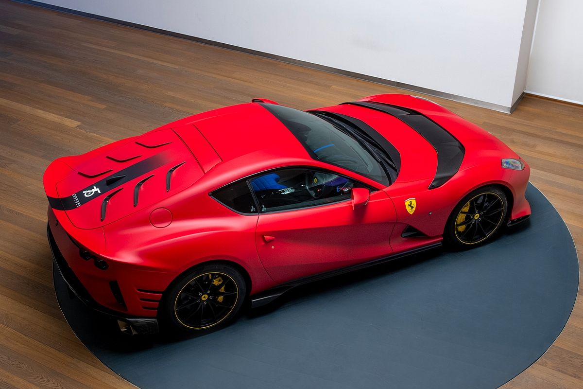 Ferrari 812 Competizione Gets Unique Body And Interior From Ferrari ...