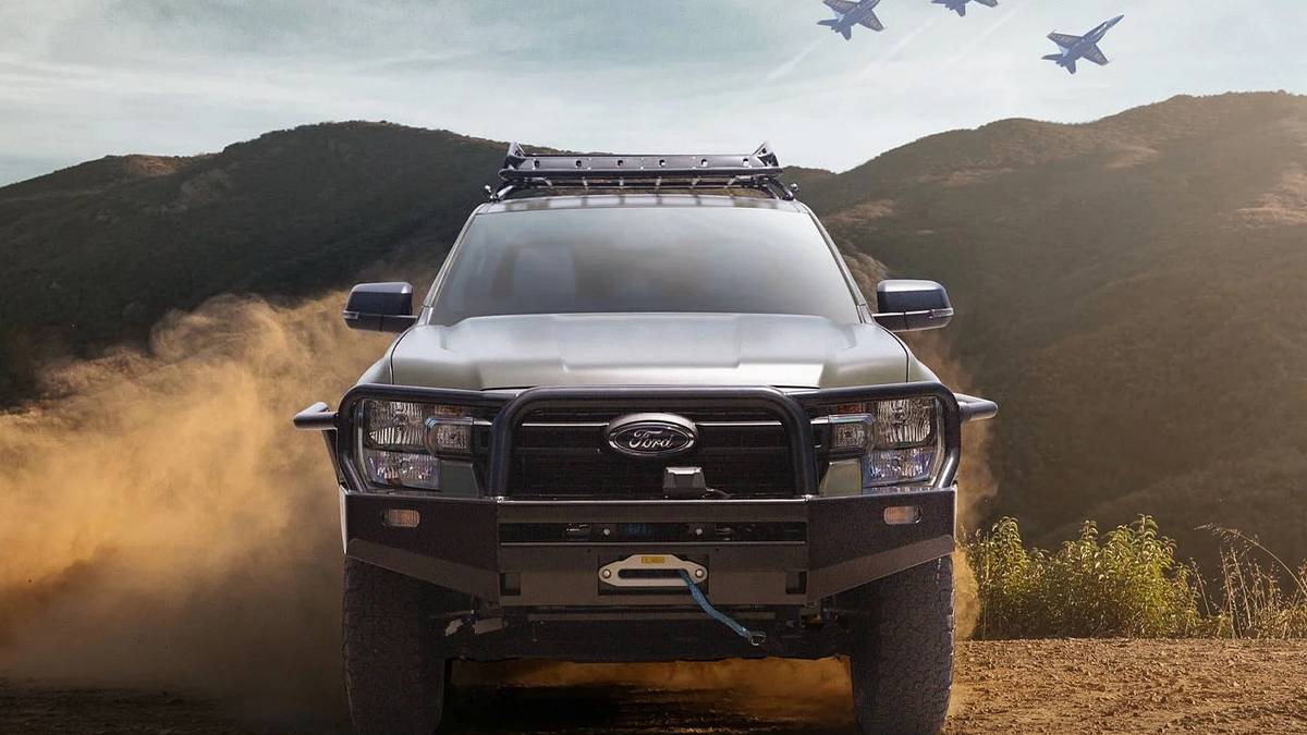Ford Ranger Tactical Can Run On Jet Fuel And Even Has Stealth Mode