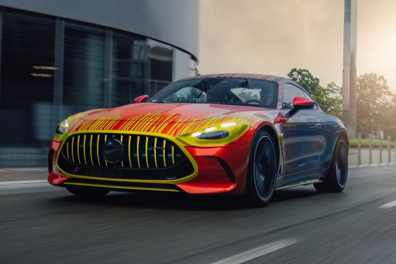 New Mercedes-AMG GT Teasers Confirm Twin-Turbo V8 And AWD