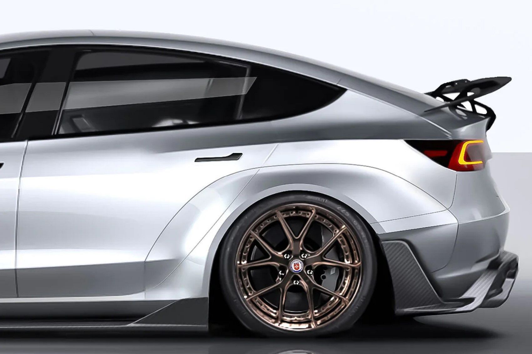 Tesla Model 3 Widebody Kit Gives It The Show To Match The Go