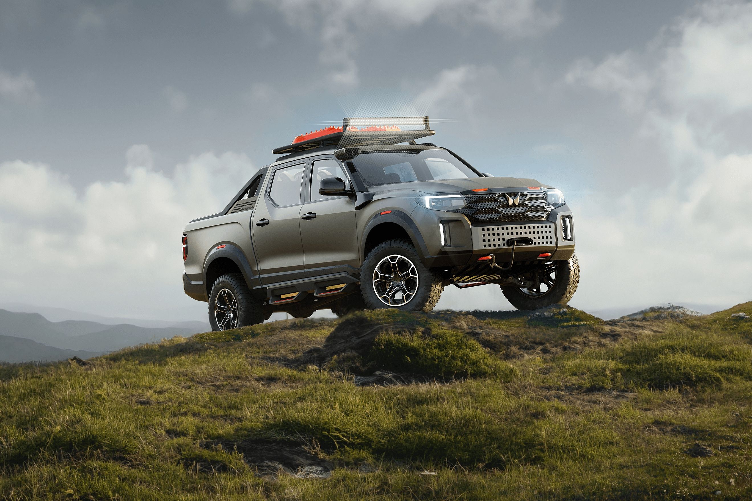 Next-Gen Mahindra Pik Up Unveiled As Rival To Ford Ranger