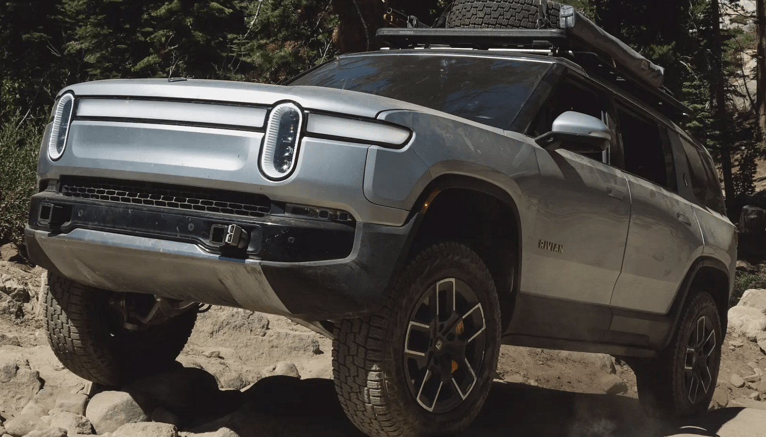 Quad-Motor Rivian R1S Is First Production EV To Conquer Rubicon Trail