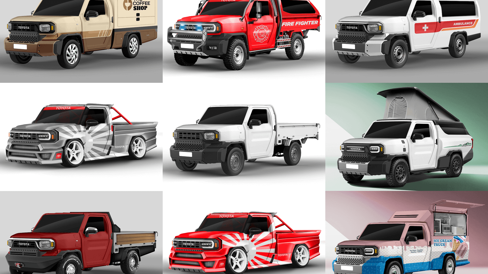 Toyota's Adorable Rannga Mini-Truck Is The Perfect Blank Canvas For ...