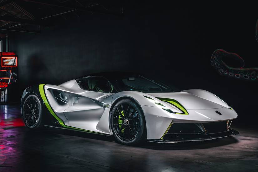 Jenson Button's Lotus Evija Has The Perfect Paint Job